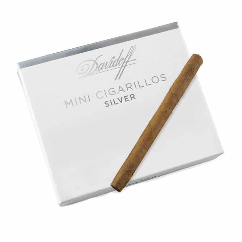 Davidoff Minis Mini Cigarillos Silver (3.5" x 20) - Box of 50 - Holy ...